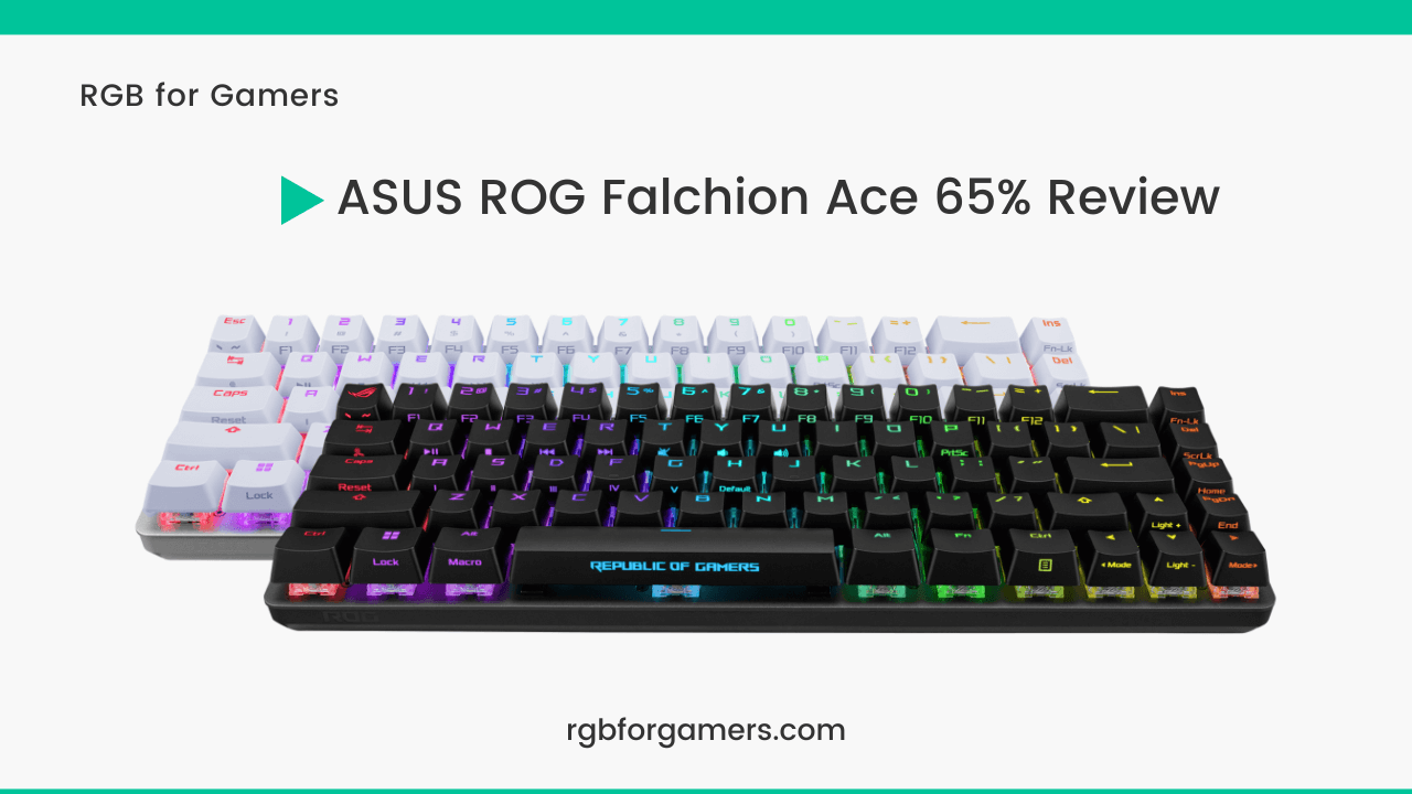 The ASUS ROG Falchion Ace 65% - A Gaming Marvel