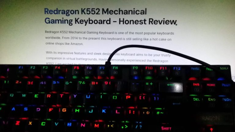 Redragon K552 Kumara Mechanical Gaming Keyboard - Honest Review - RGB ...