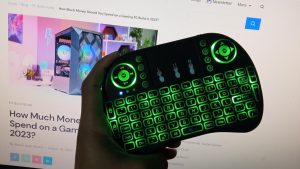 i8 Mini Wireless Keyboard with Touchpad & RGB Backlit: How Effective Is ...